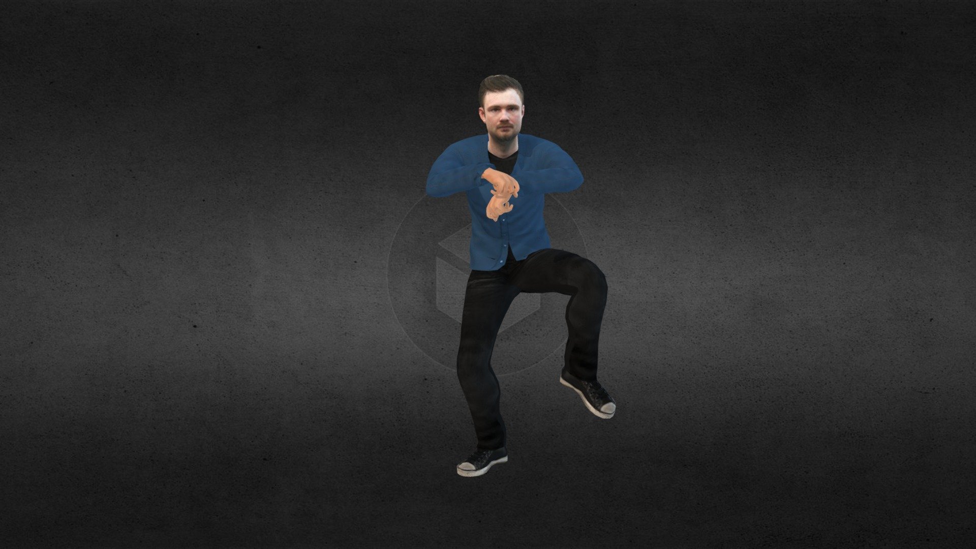 Gangnam Style Steve ! - 3D model by 3dcapture.co.uk [da20bf2] - Sketchfab