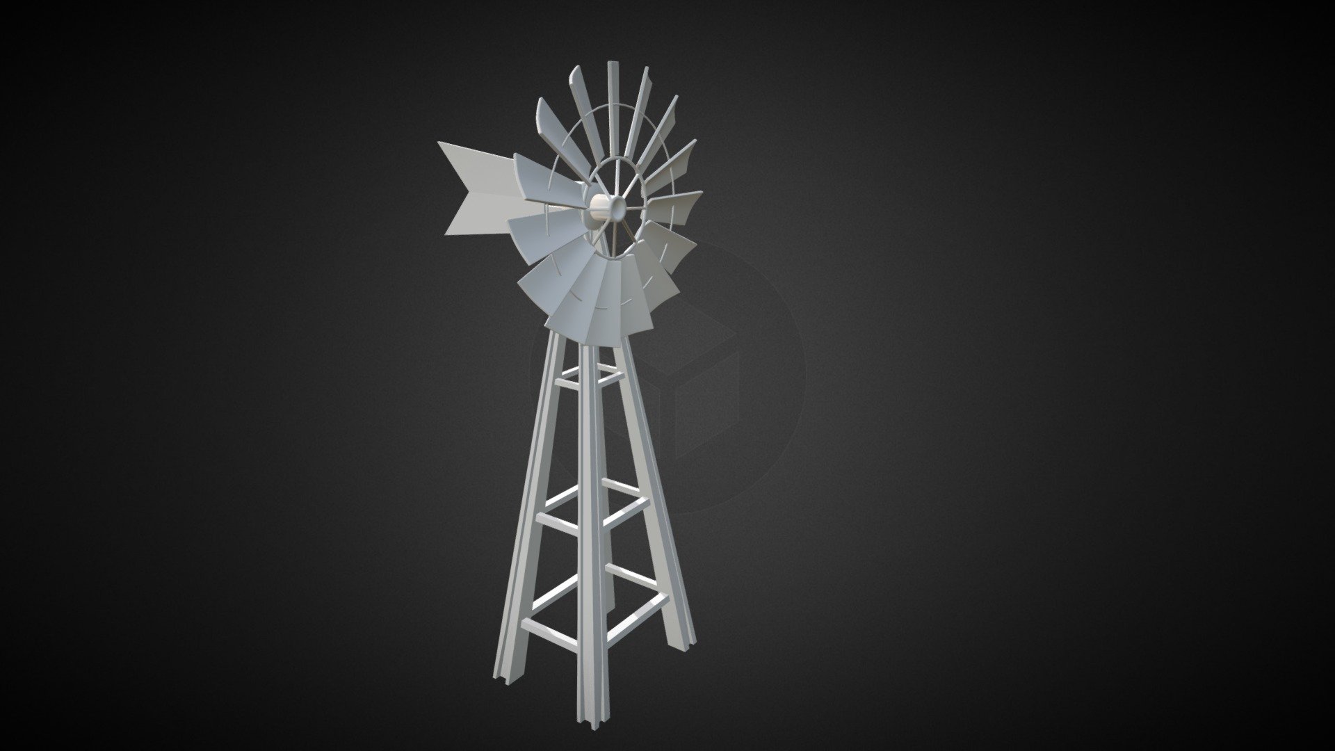 Windmill - 3D model by zmage [da20e63] - Sketchfab