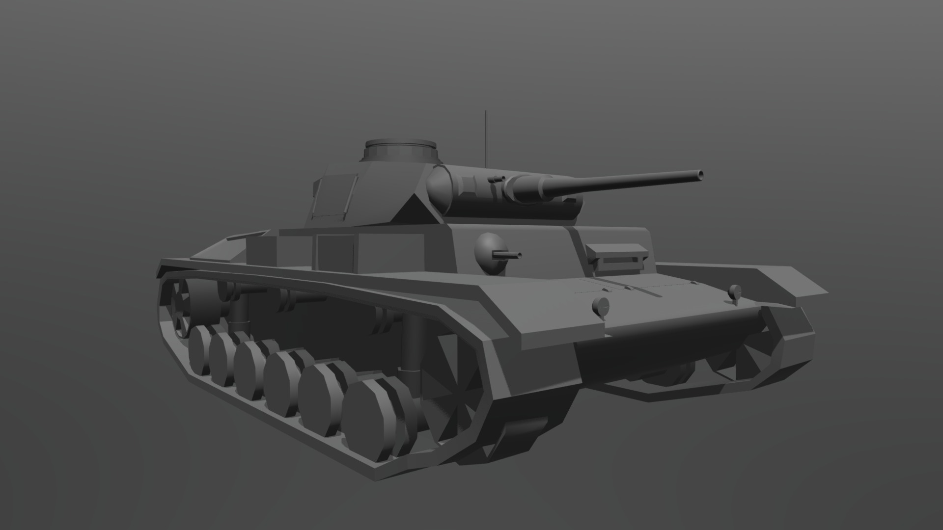 Panzer 3 Aufh J - 3D model by Kylian Vis (@KylianVis) [da22a97] - Sketchfab