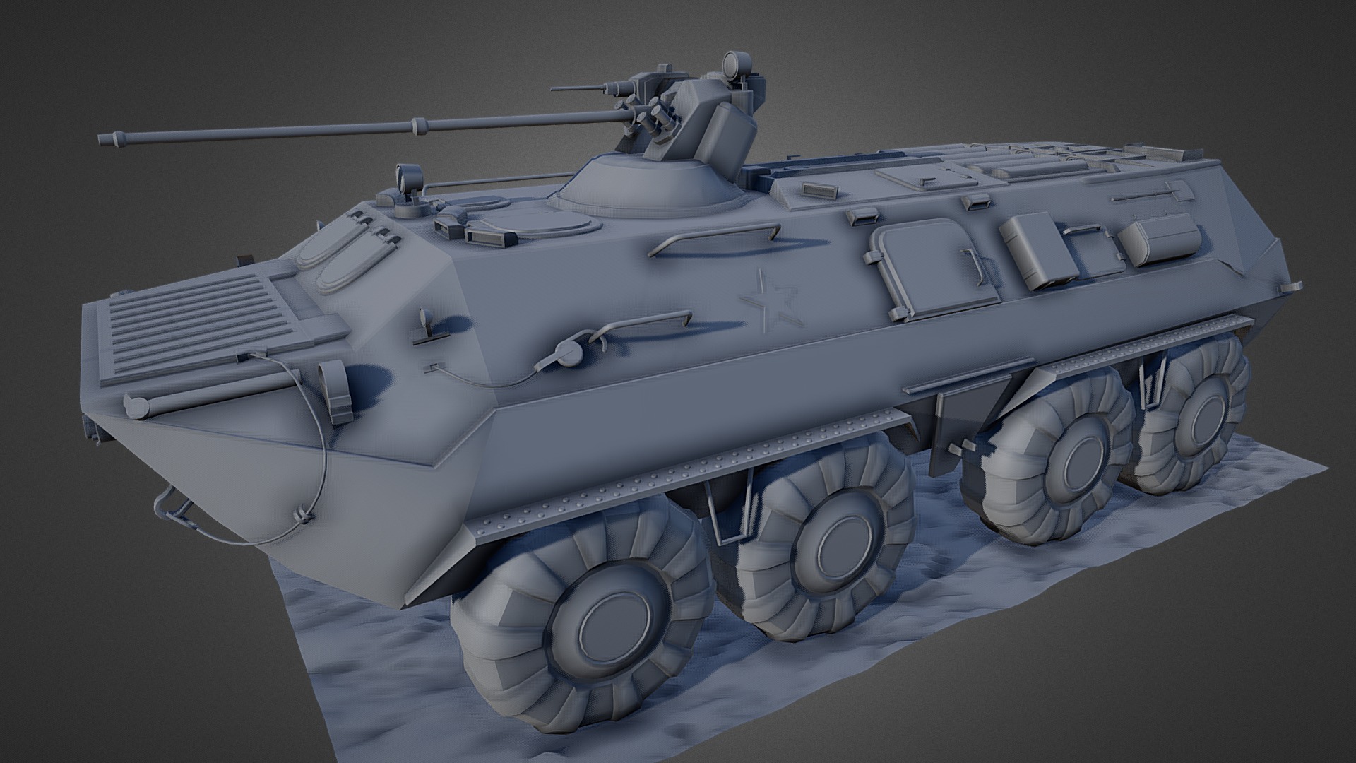 BTR SKETCH 2 - 3D model by JadeSlim [da23133] - Sketchfab