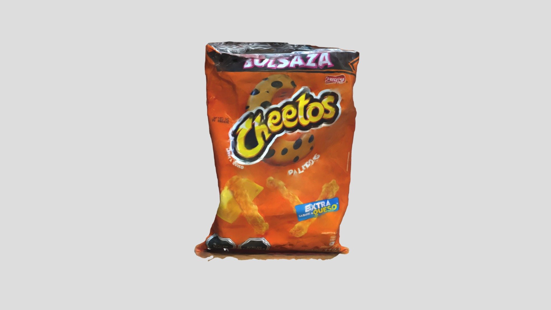 Cheetos_textured_mesh_lowpoly_obj - Download Free 3D model by Isariann ...