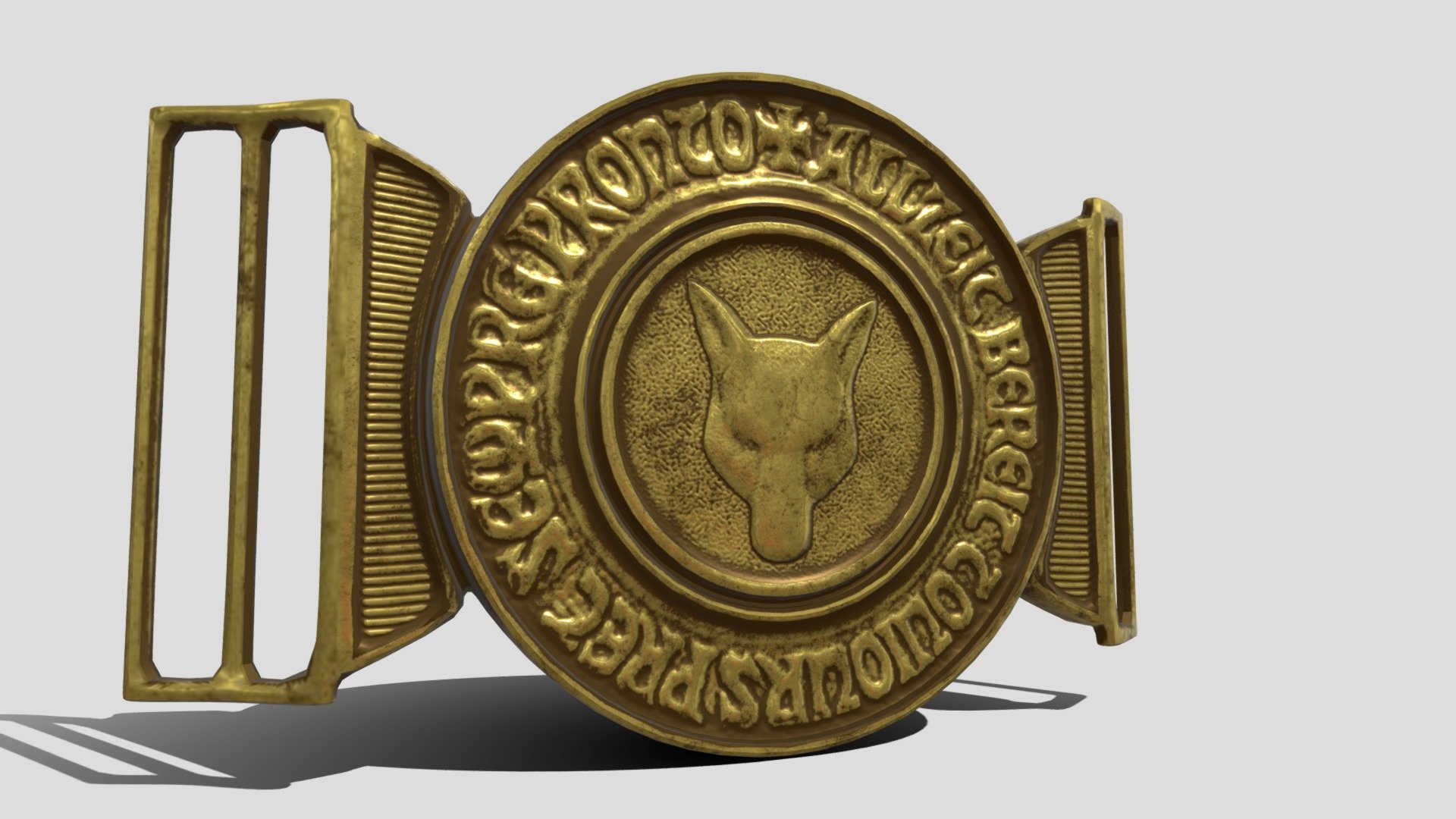 Belt Buckle V 3 - 3D model by K4D4 [da239f6] - Sketchfab