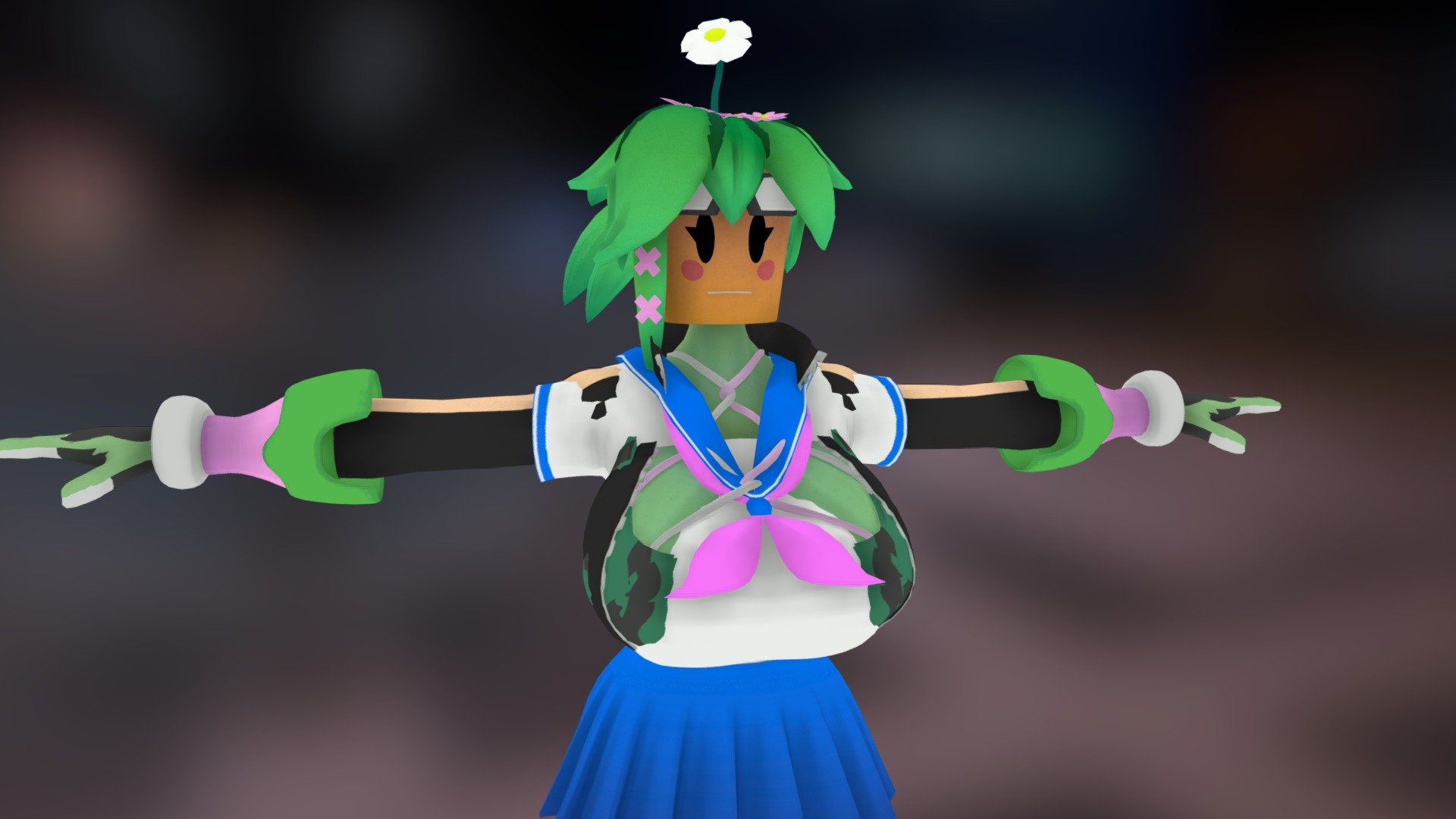 Kanna SFMLAB - Download Free 3D model by Meme bonfie (@kevinmachorro04 ...