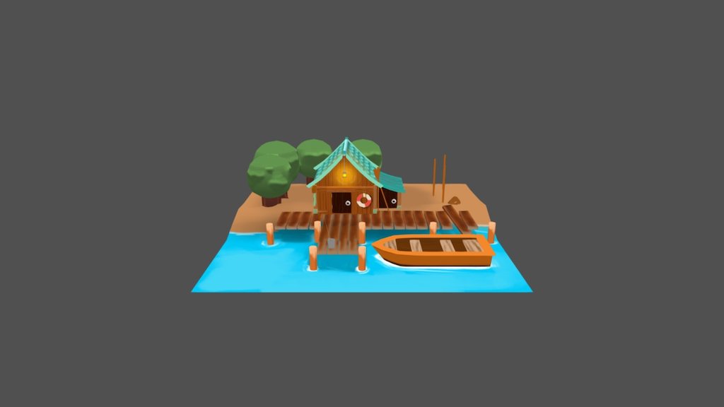 Beach House Project - 3D model by Angus Whitburn (@AngusWhitburn ...