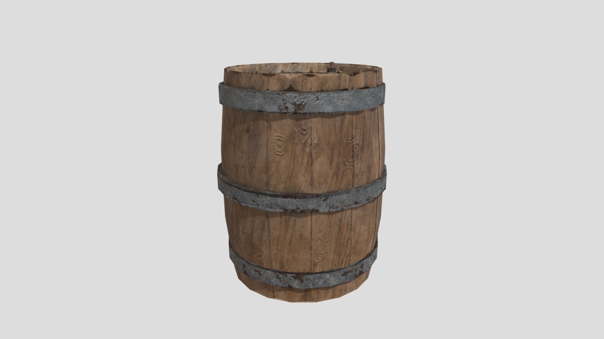 Barrel - Download Free 3D model by lucq22 [da26fbe] - Sketchfab