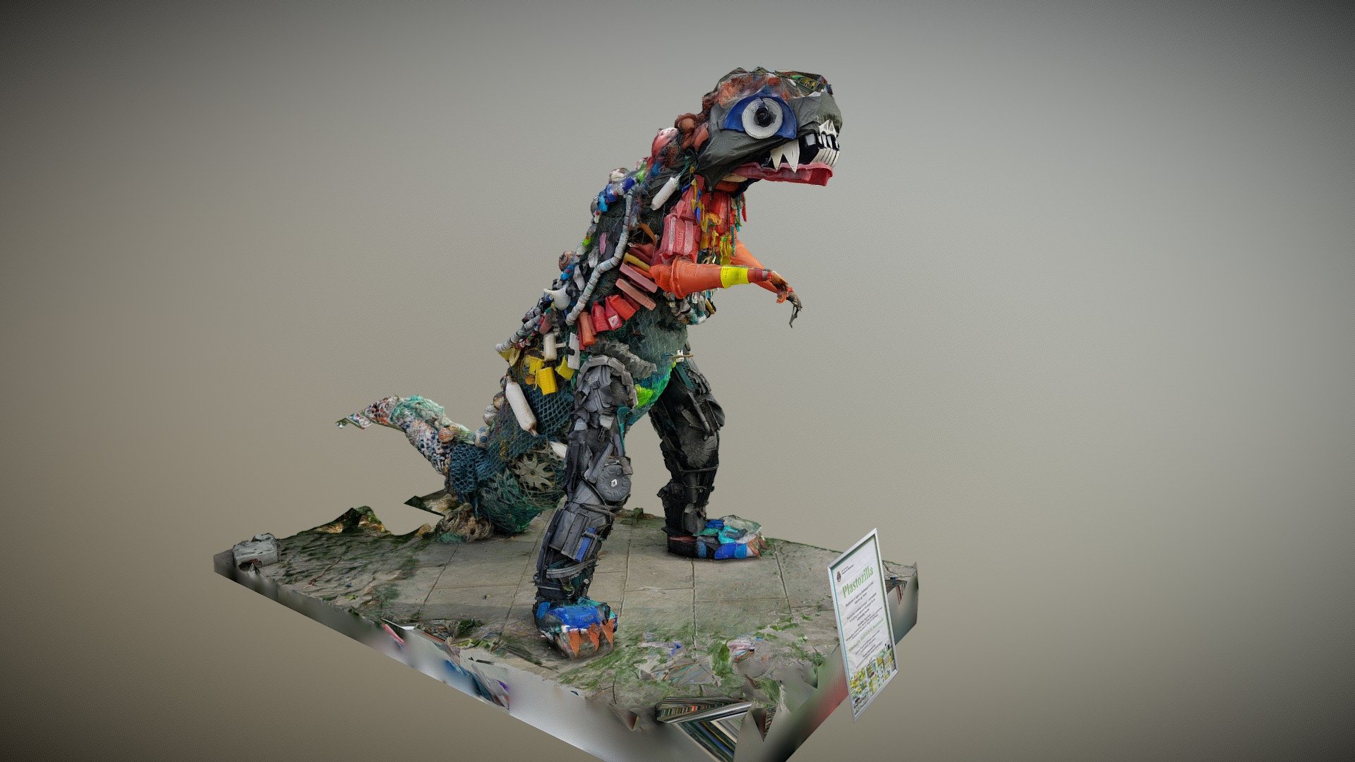 Plastozilla, Oslo Sentrum - Download Free 3D model by Epic_Tree_Store ...