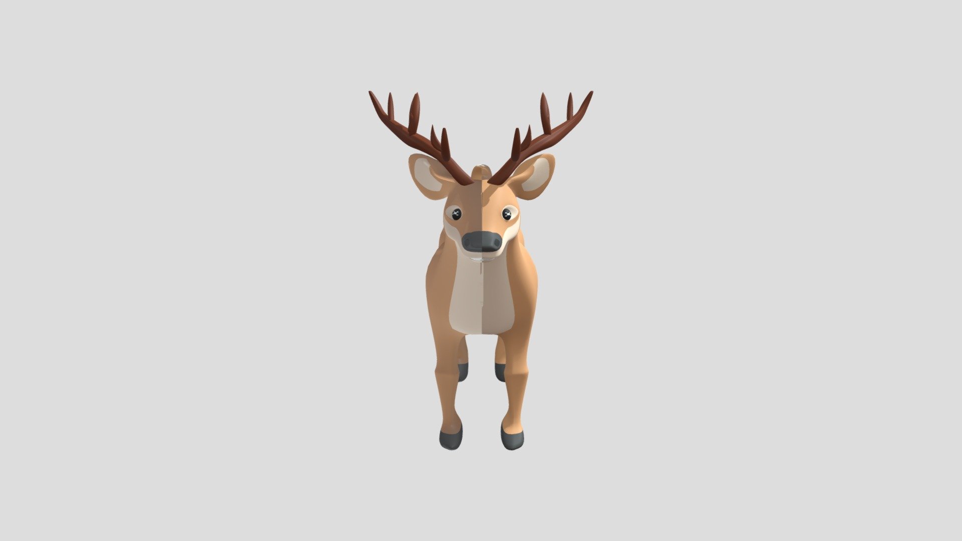 deer - 3D model by anocha.su [da2a230] - Sketchfab