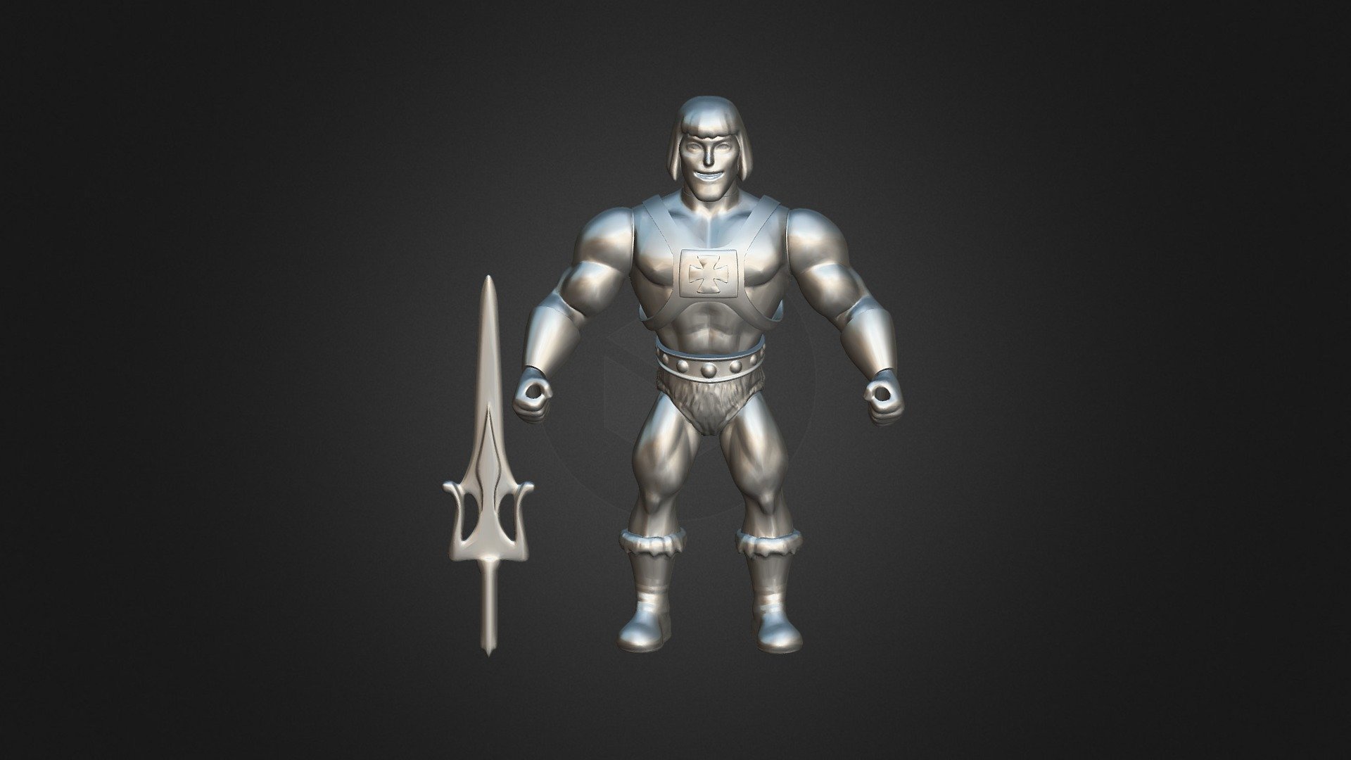 He-Man, Pixar style - 3D model by asteroide192 [da2c63d] - Sketchfab
