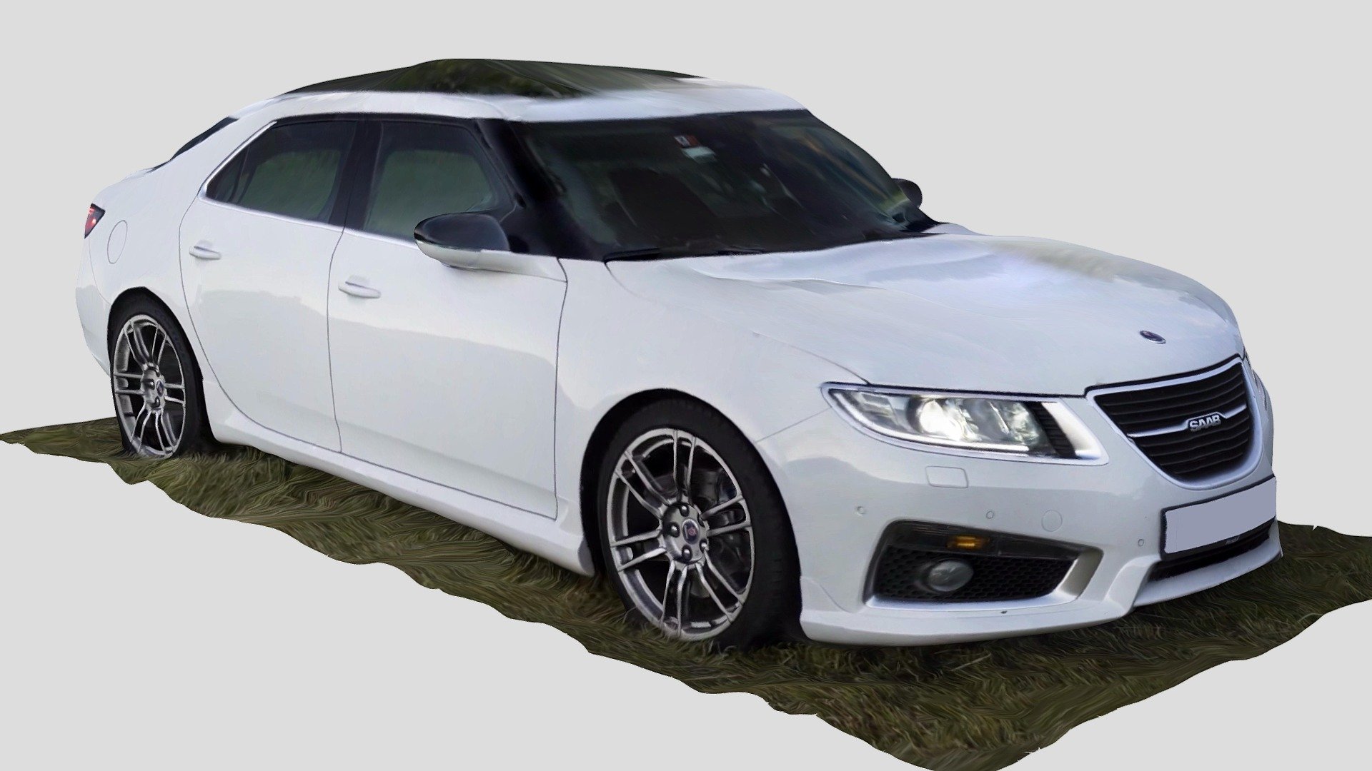 Photoscanned Saab 9-5 Hirsch - Download Free 3D model by Spiicy ...