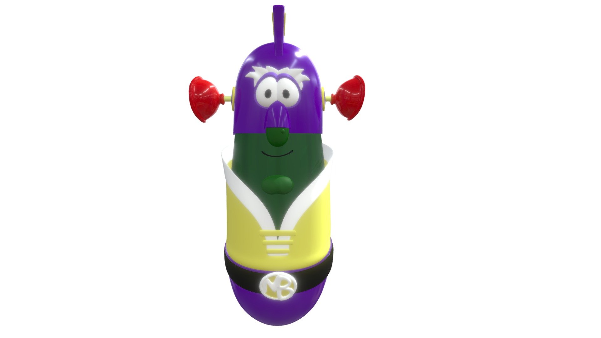 NezzerBoy (NezzerBoy and the Bad Apple) - Download Free 3D model by ...