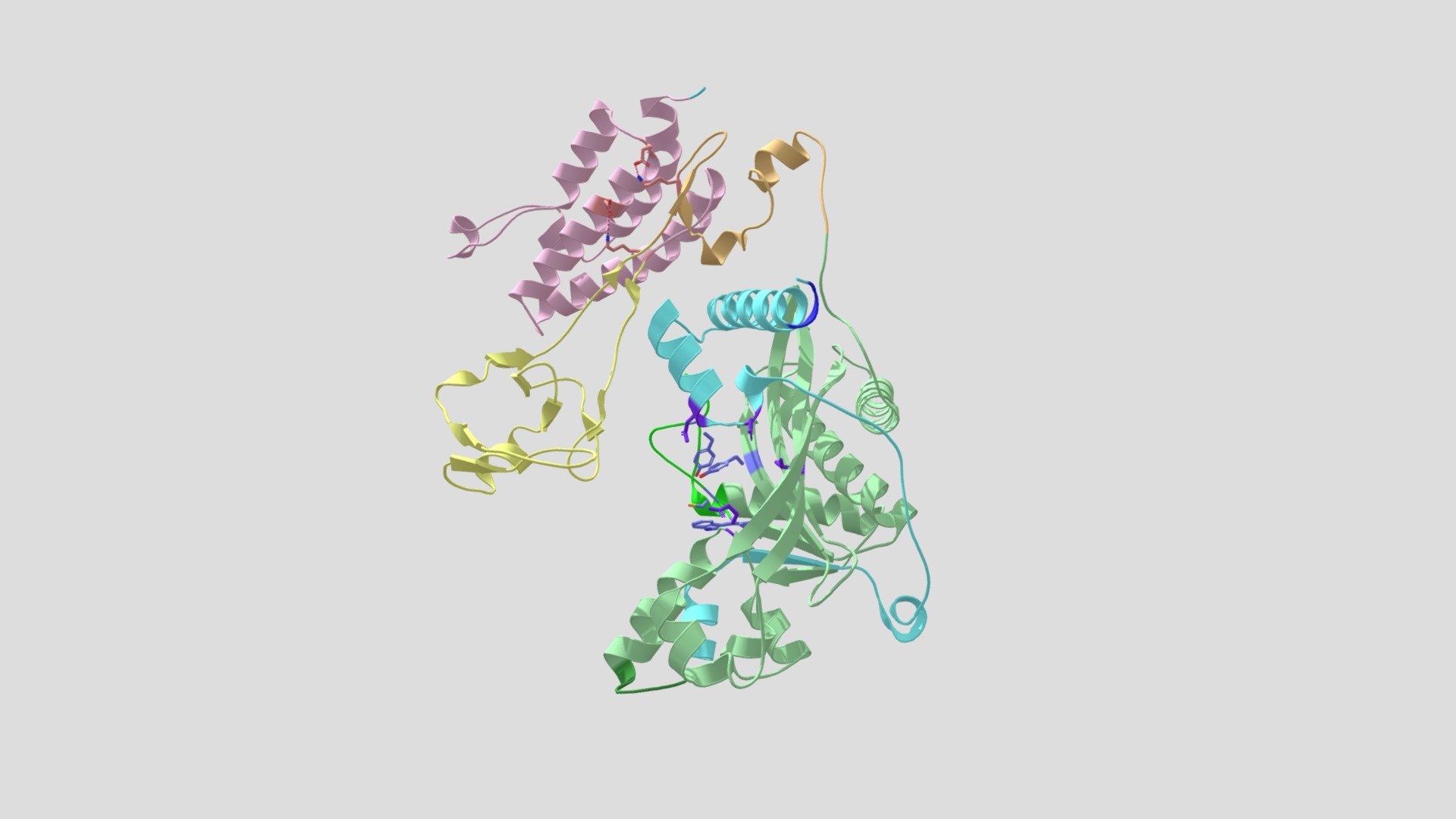 p300 Structure and Dynamics- Highlights - 3D model by dan_jyo [da3054b ...