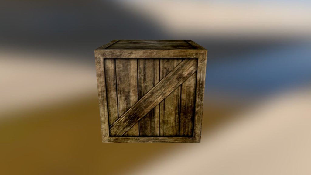 Box Crate - 3D model by vincent (@4328655) [da30efd] - Sketchfab