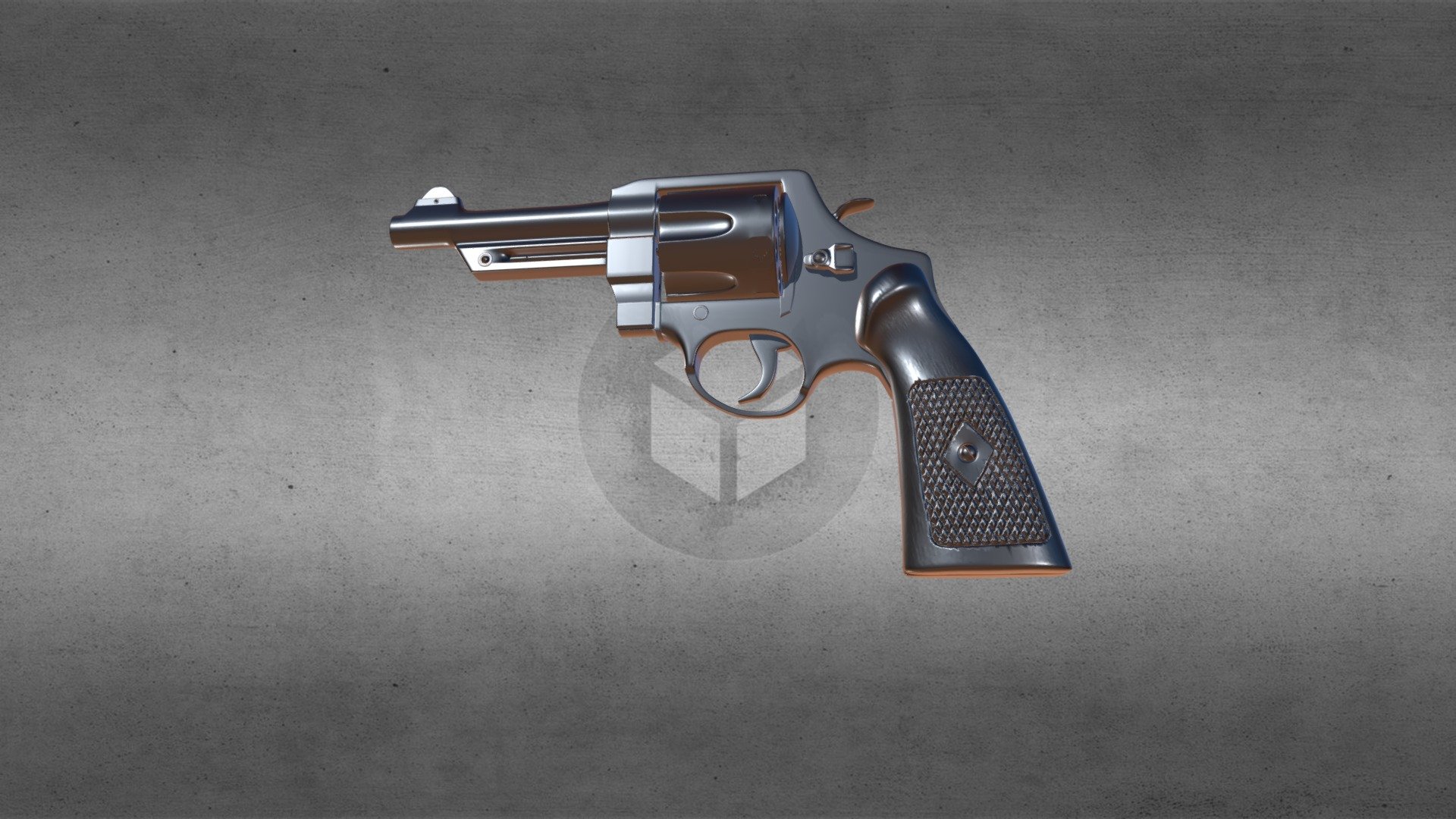 Revolver Basic 2.0 - Download Free 3D model by frankzoutw [da317d6 ...