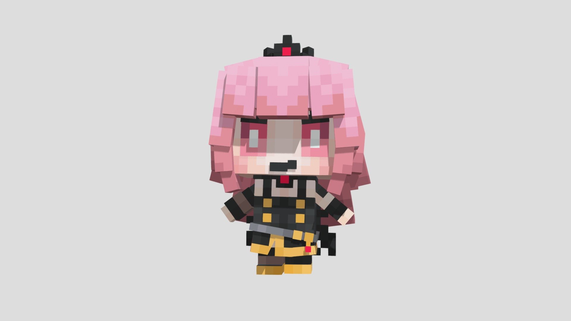 Mori Calliope (holomon) - 3D model by nurikungs [da31a65] - Sketchfab