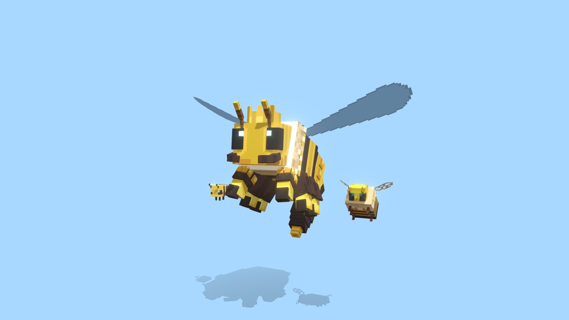 Bee Models (Commission Work) - 3D model by flower25 (@FlowerStudio ...