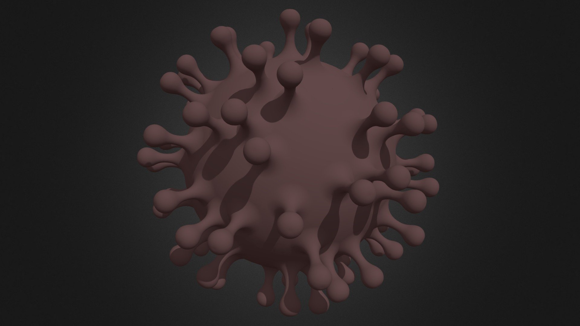Virus Shaped Stress Ball 5 Inch - Buy Royalty Free 3D model by MR ...