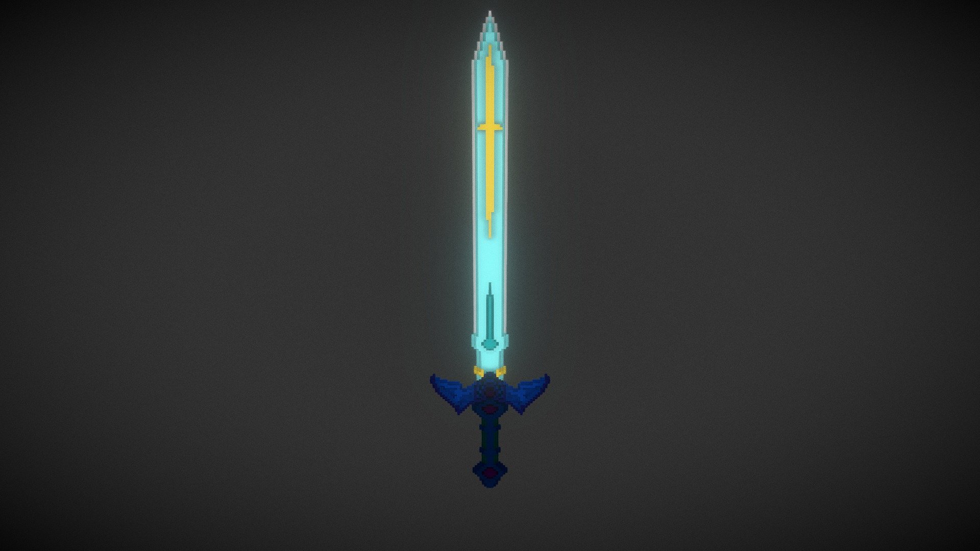Diamond Sword (64bit) - 3D model by neverist | masamunez (@masamunez ...