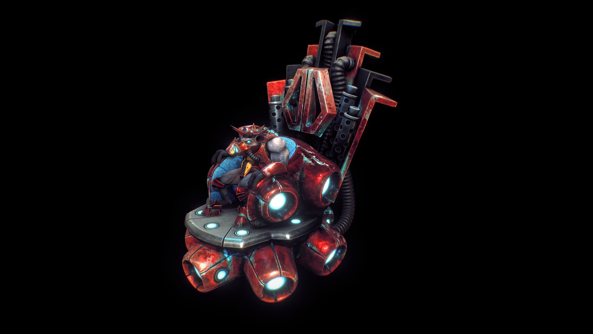 Boss - 3D model by 3DLostLore [da37dff] - Sketchfab