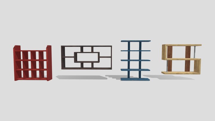Shelf-shelves 3D models - Sketchfab