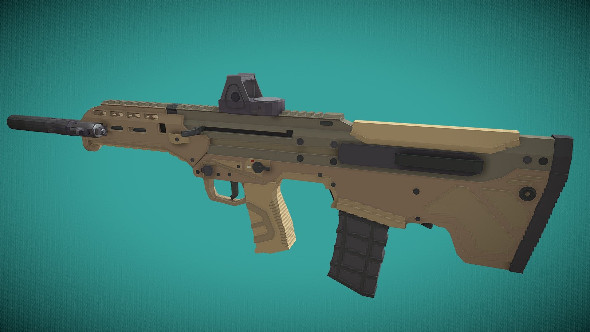 Desert Tech MDR - 3D model by AAD_ [da3900d] - Sketchfab