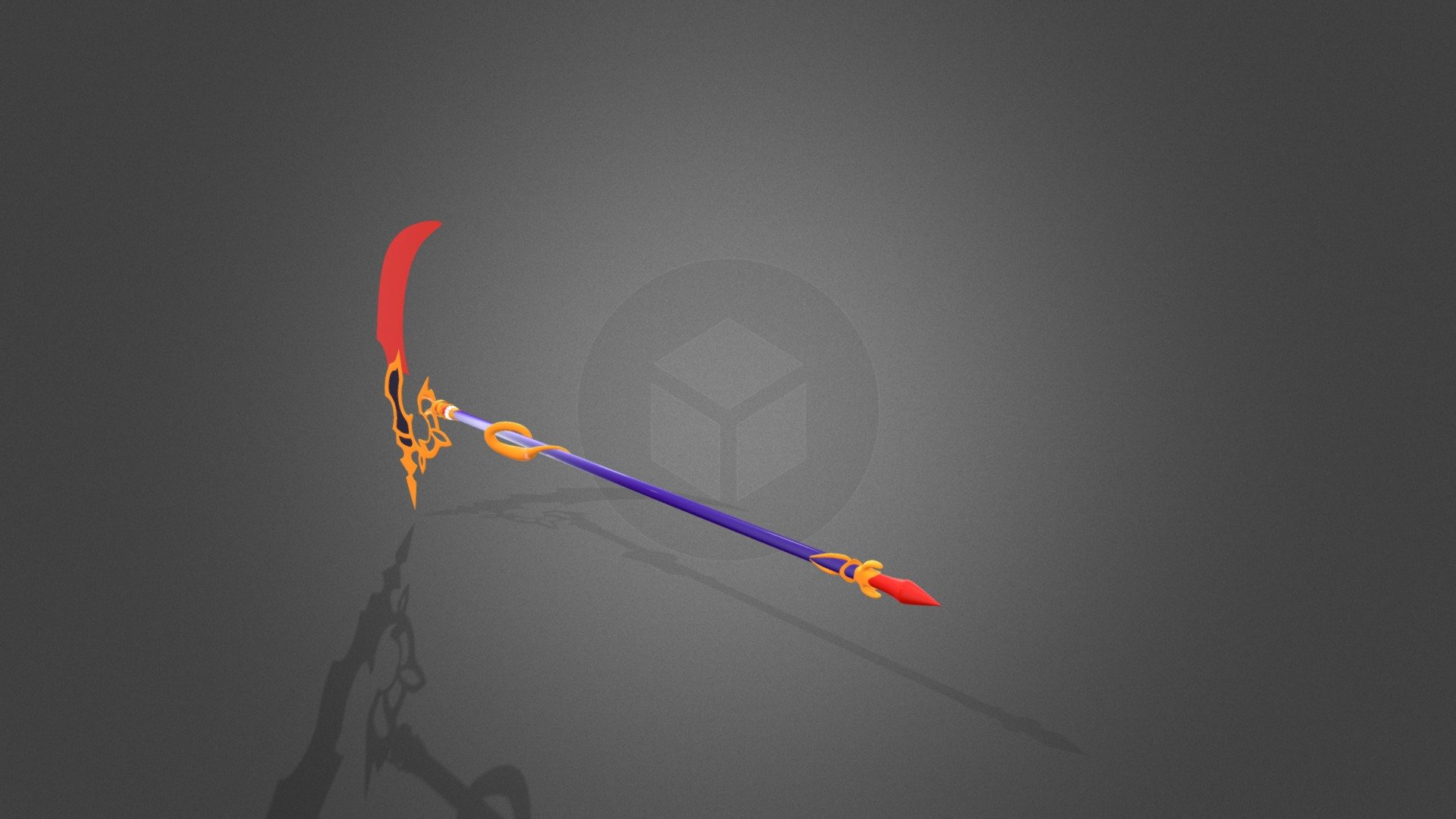 ruby scythe - 3D model by rainnix_owner [da3979e] - Sketchfab