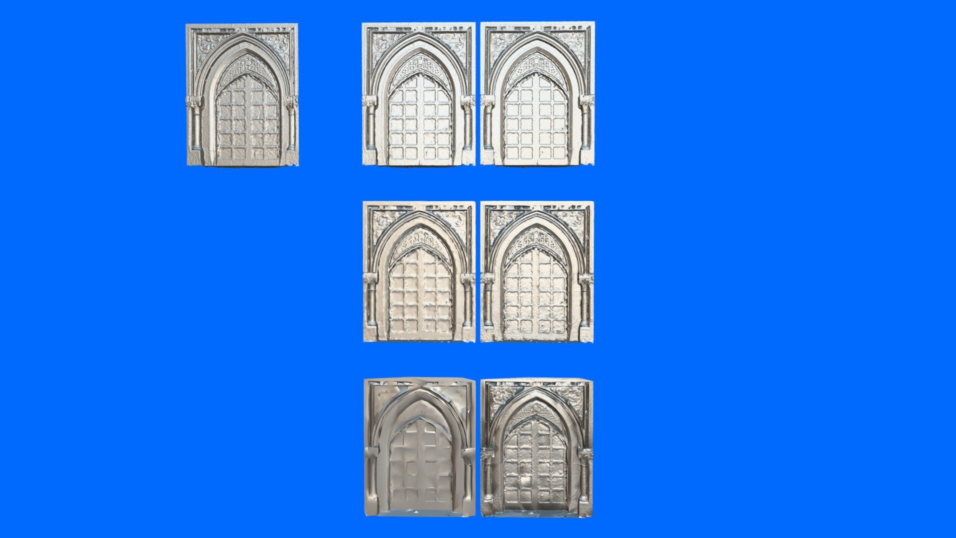 Demonstration of Decimation and Normal Maps - Download Free 3D model by ...