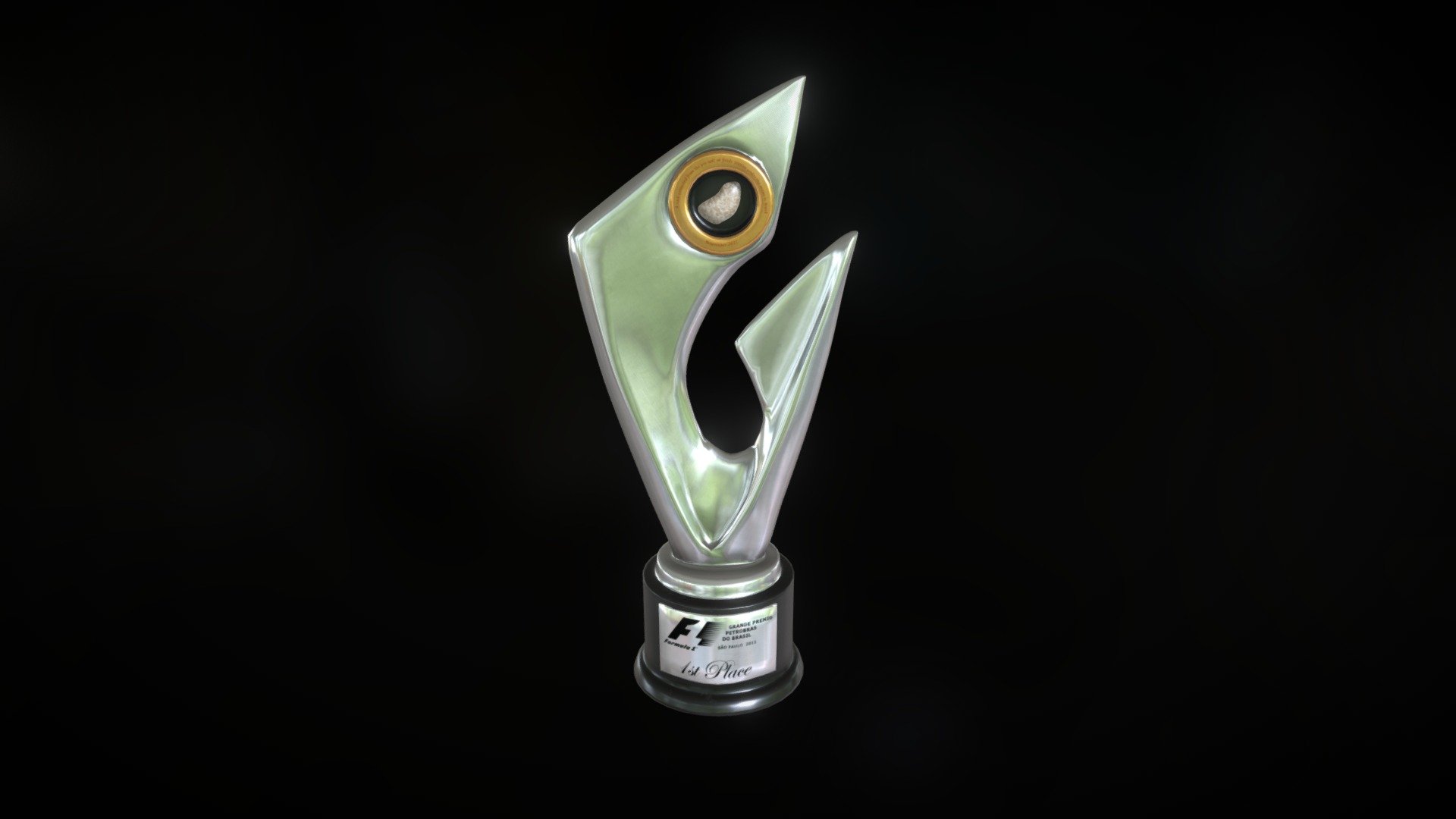 F1 Trophy - Petrobras Formula 1 GP - Buy Royalty Free 3D model by ...