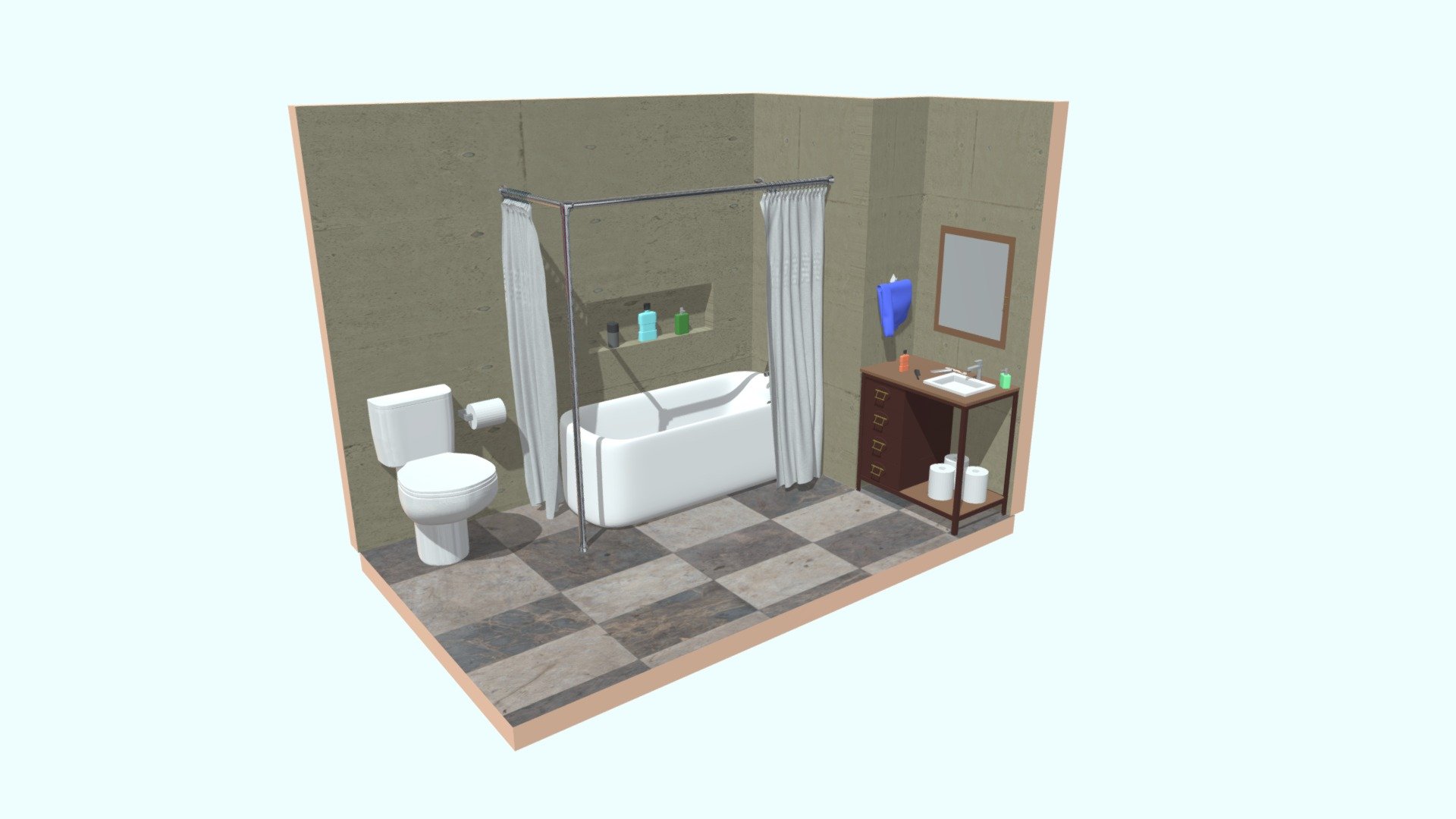 Baño - 2015 - 3D model by LTellez14 [da3c060] - Sketchfab