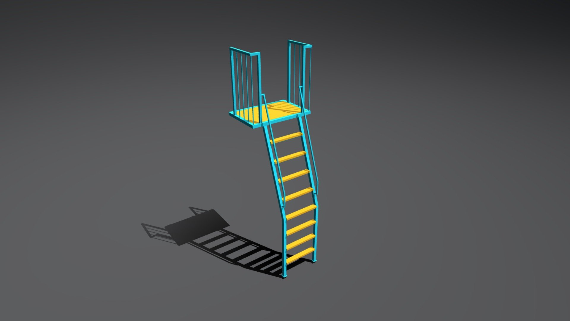 Ladder - 3D model by Digital BIM Solutions (@digitalbimsolutions ...