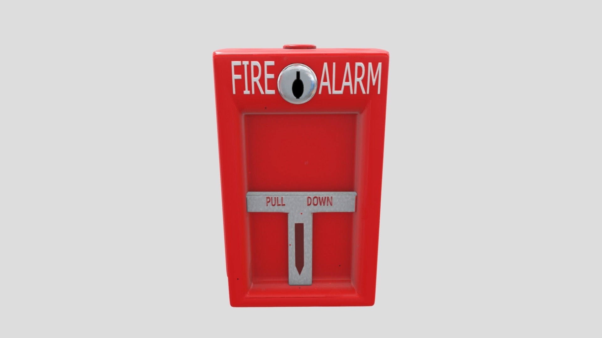 Fire Alarm Switch - 3D model by DjColors [da3d969] - Sketchfab