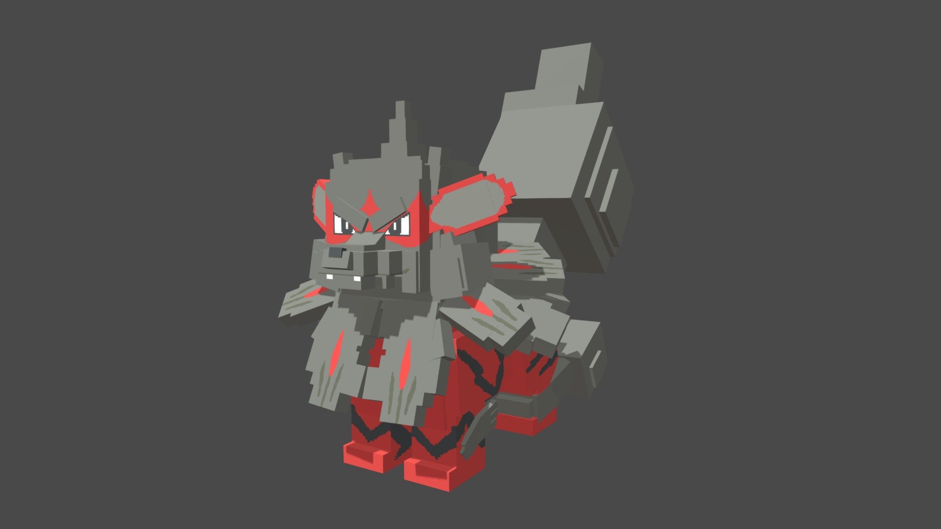 Hisuian Arcanine - 3D model by marioplumer71 [da3d96a] - Sketchfab