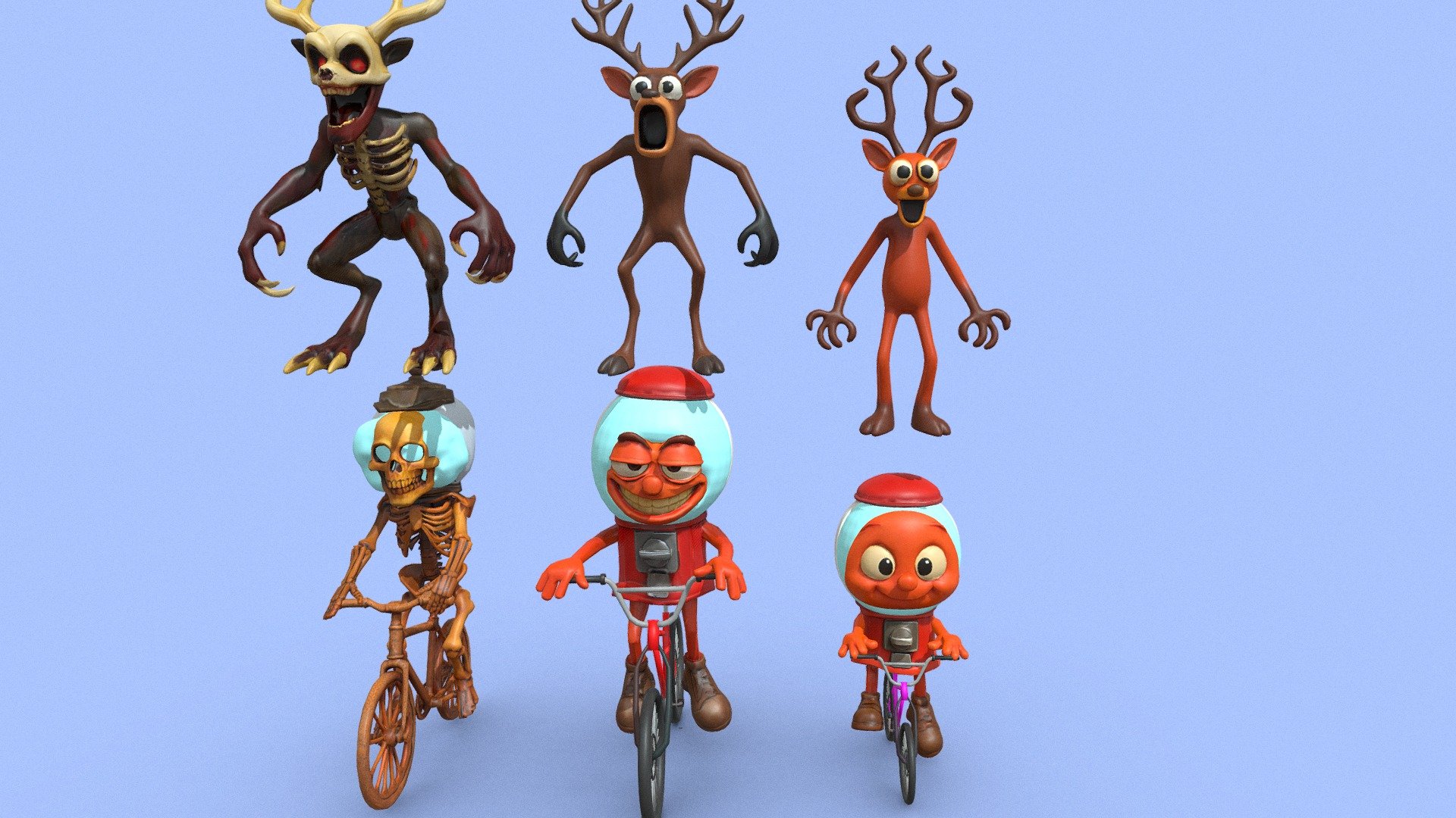 Italian Brainrot Characters Animated v6 - 3D model by KAG3D [da3d9ea ...