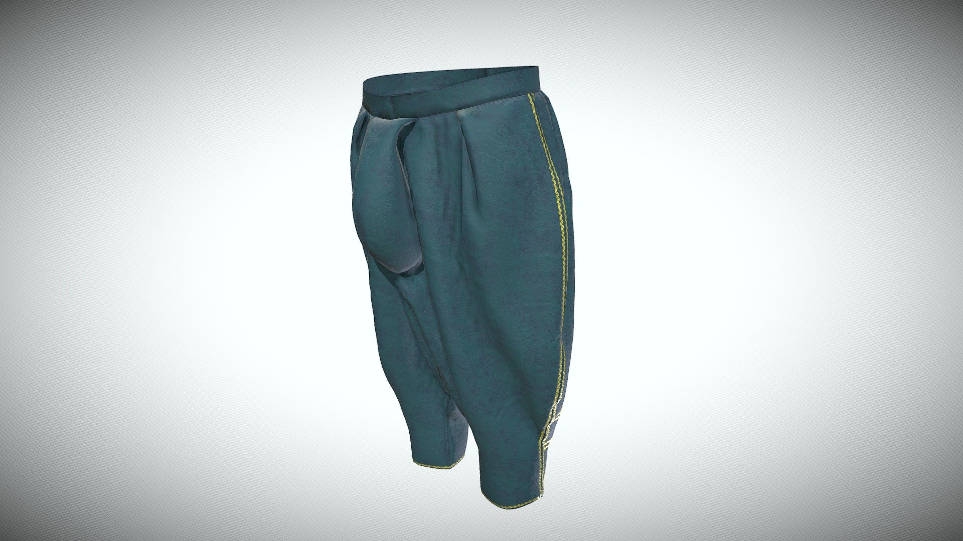Breeches #3 from a traditional engraving - Download Free 3D model by ...