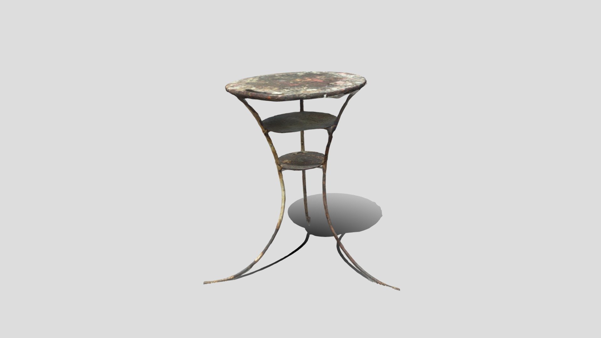 Rusty antique table - Buy Royalty Free 3D model by ROGO DESIGN ...