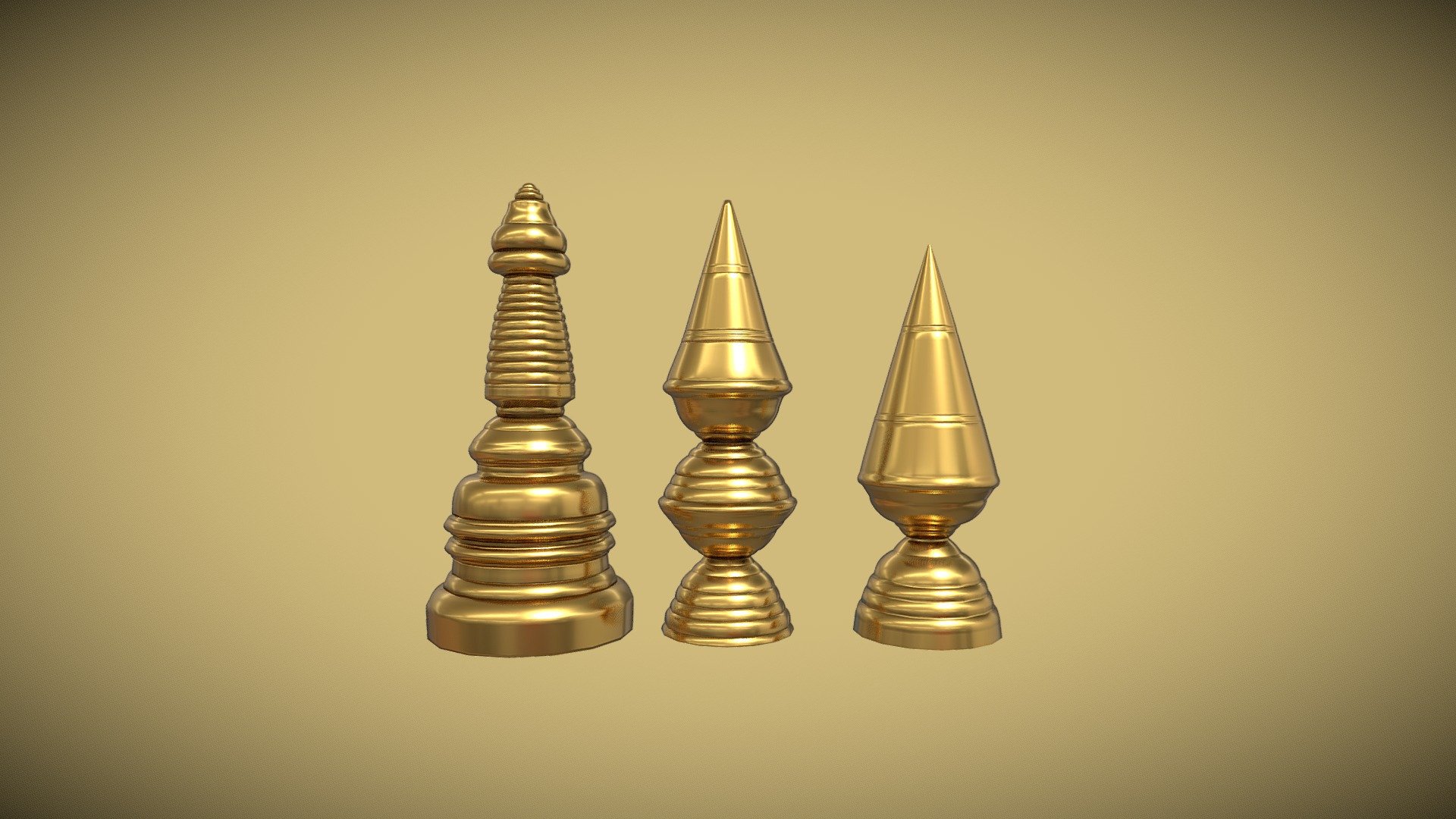Temple pinnacle - Buy Royalty Free 3D model by SAXN [da43532 ...
