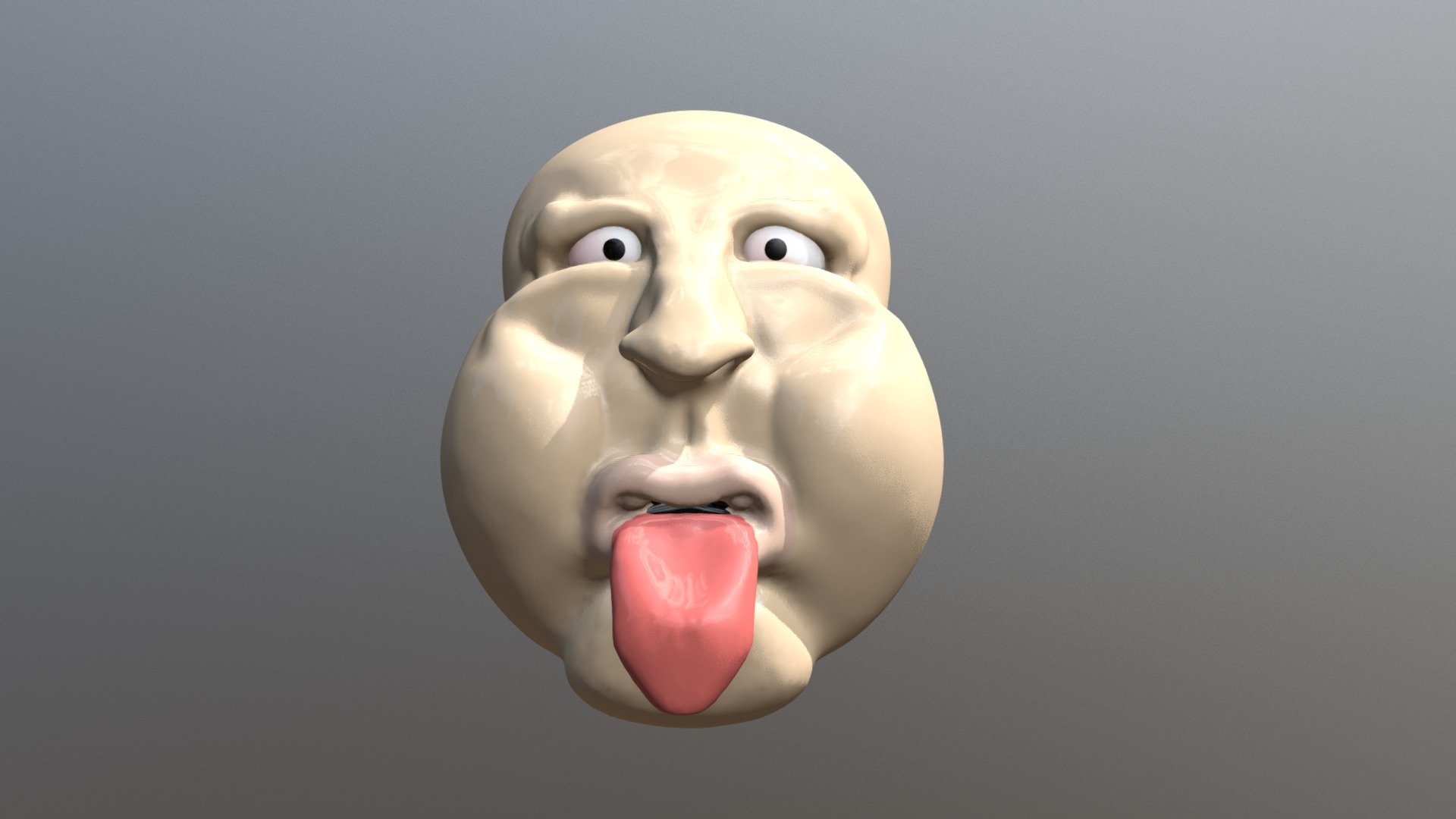 #SculptJanuary18 DAY 10 Disgust - 3D model by TommyNom [da4477a ...