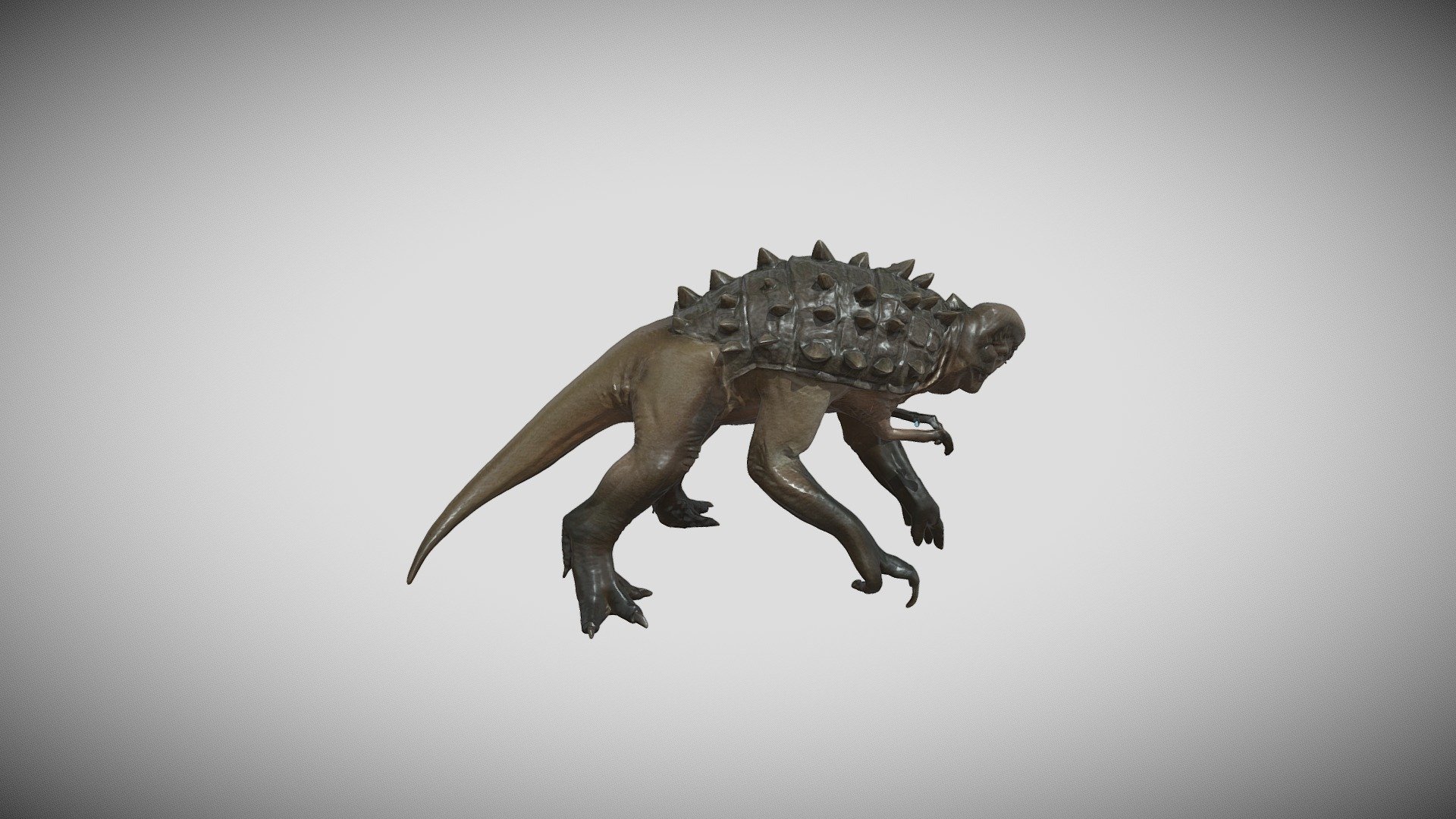 Distortus Ankylo- Rex 3d Model - Download Free 3D model by Jayden Chen ...