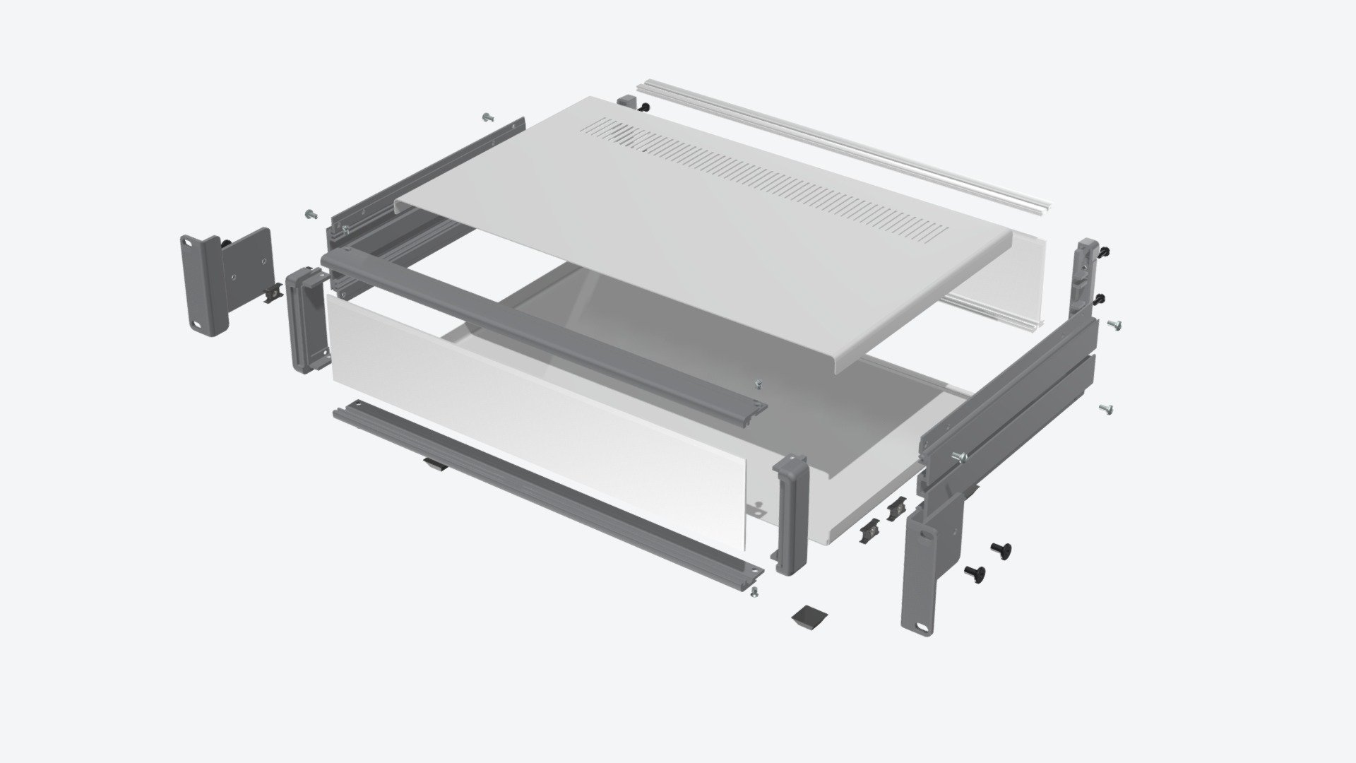 Exploded view - MSR series - 3D model by takachitec5 [da455f7] - Sketchfab