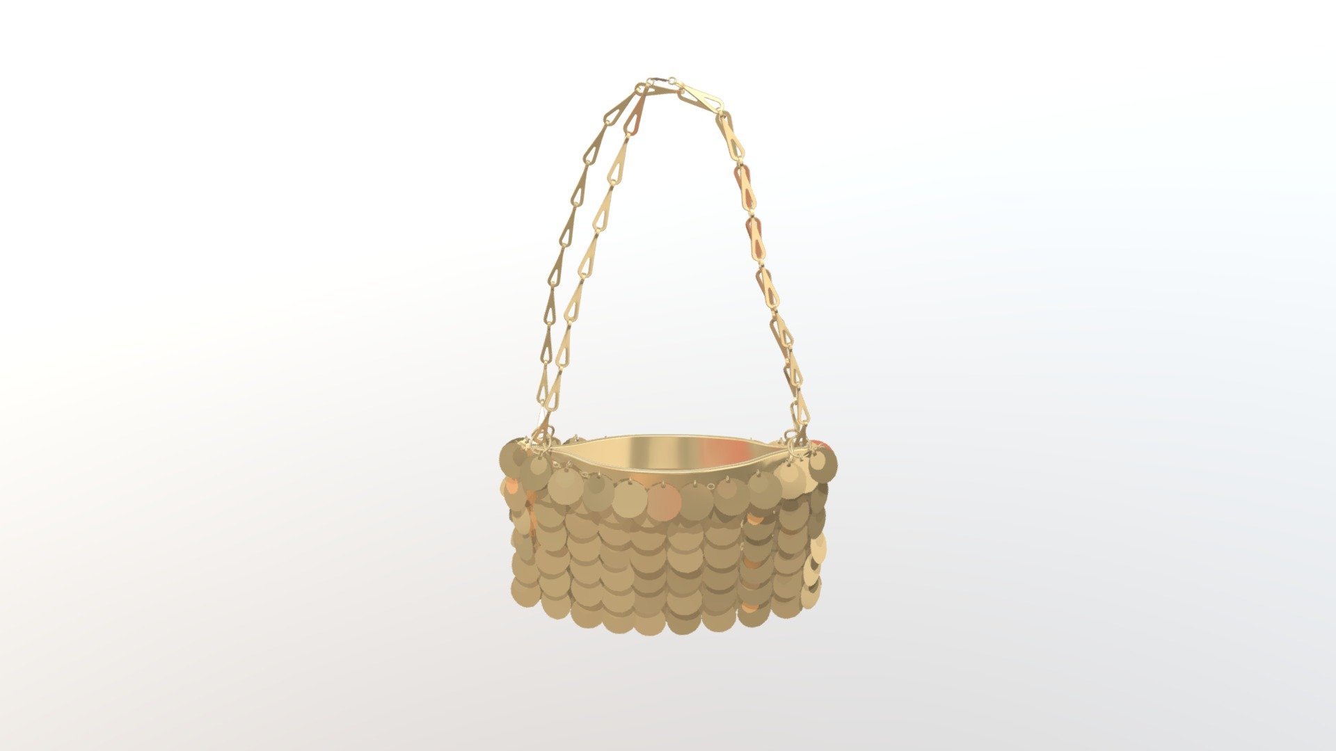 Paco Gold Sparkle Discs - 3D model by juanpyrose [da4566a] - Sketchfab