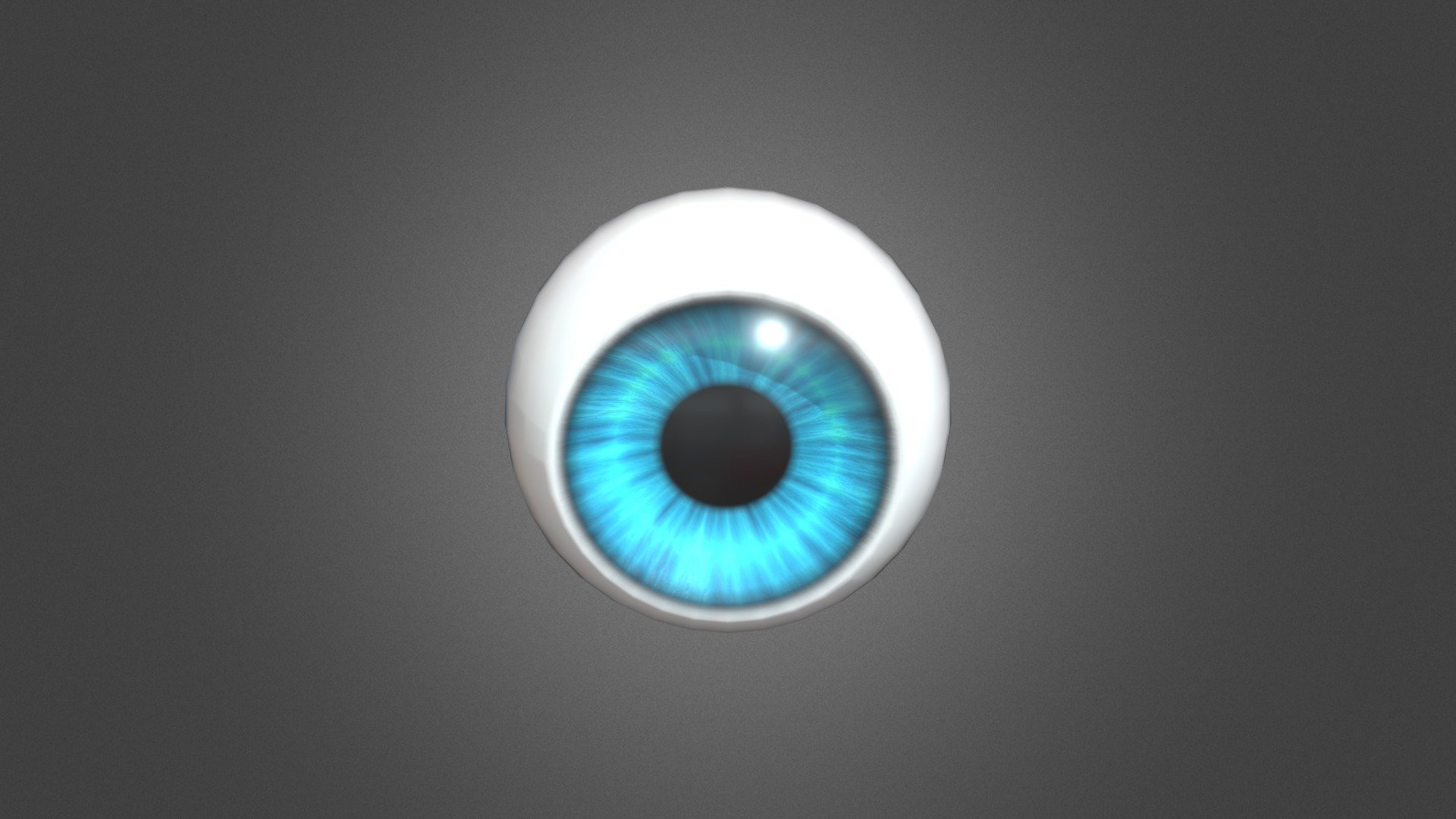 Realistic human eye model - Download Free 3D model by BananowyTasimic ...