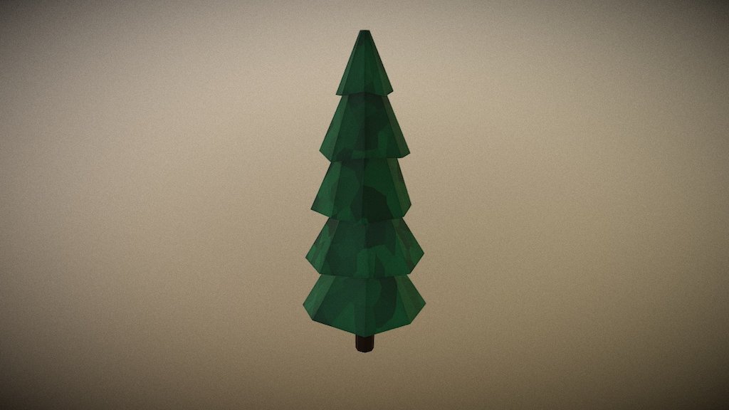 Low Polly tree 2 - 3D model by Uriki9 [da469f2] - Sketchfab