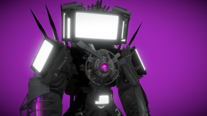 Tvman 3D models - Sketchfab