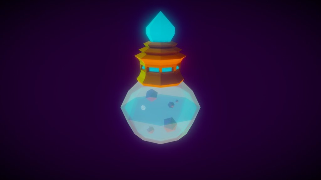 Low Poly Potion - 3D model by BreiXo (@ulaxen) [da485a4] - Sketchfab