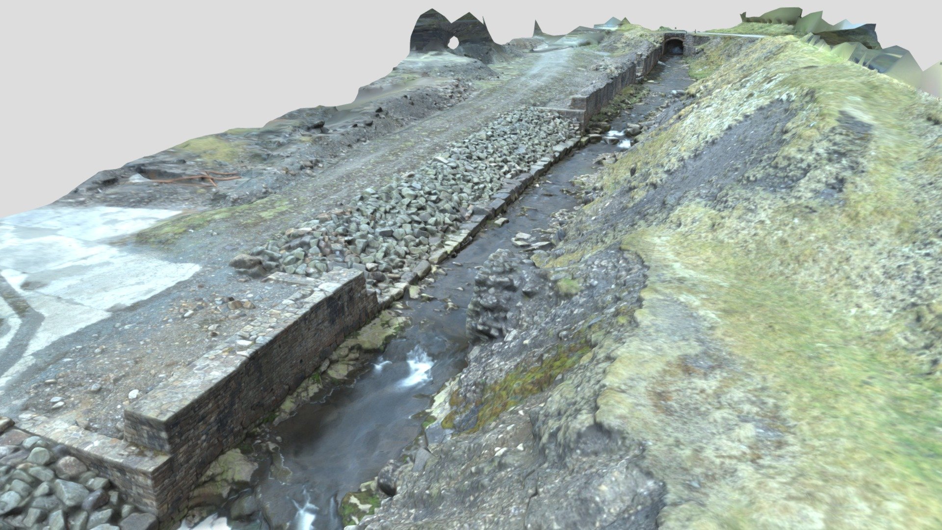 Barneycraig Revetment Wall at Carrshield - 3D model by kevin smith ...