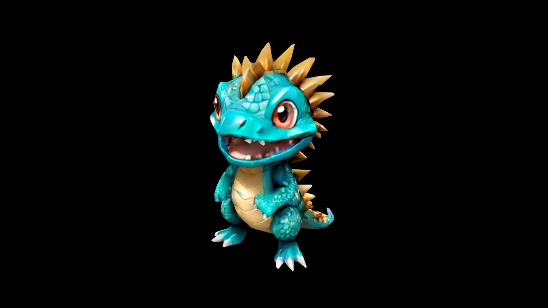Electric Blue Jawster A Cryptid Cartoon Font Adv - Download Free 3D ...