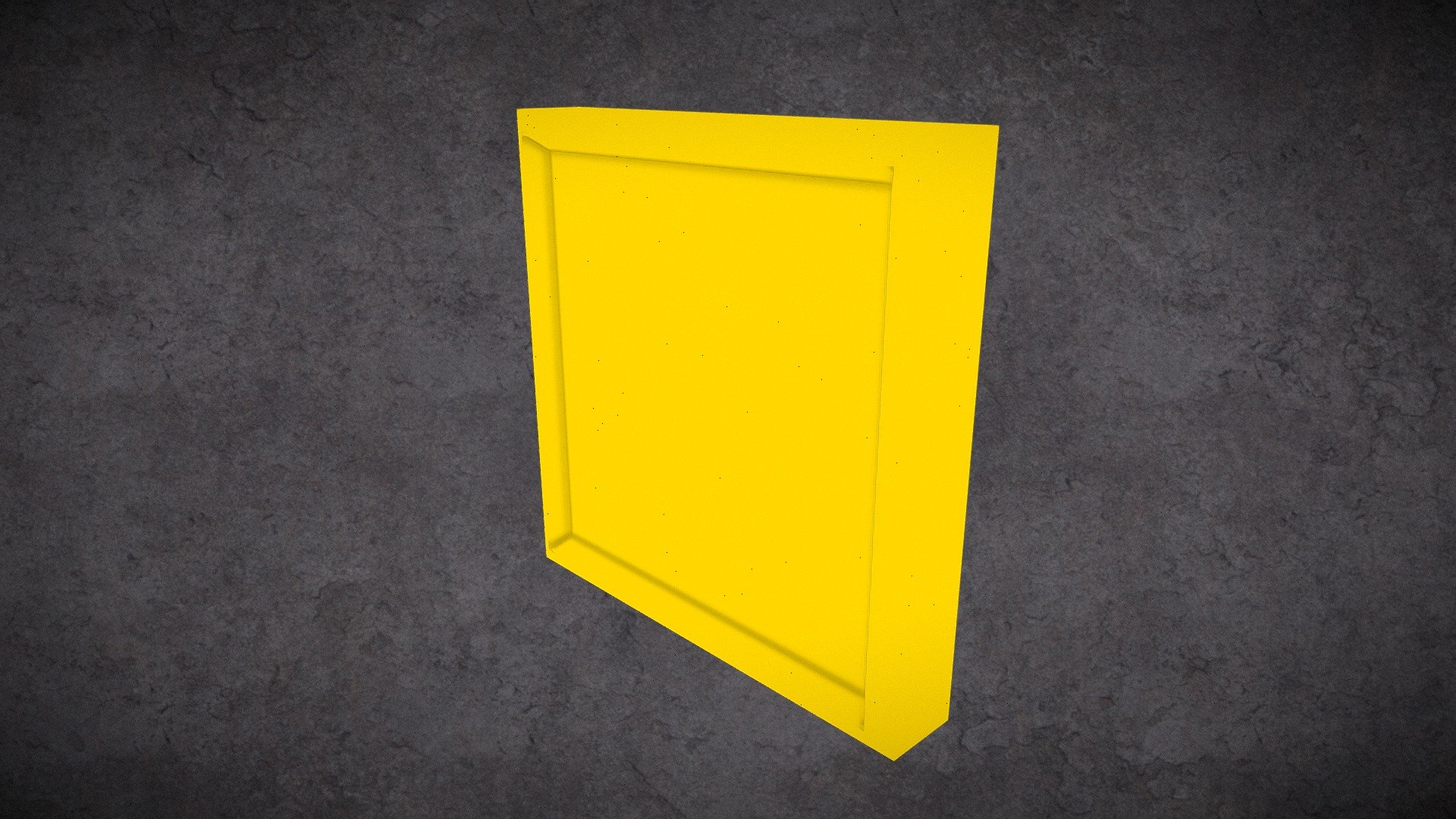 Plain Square Gold Coin - By Velivian Fesothe - 3D model by Velivian ...