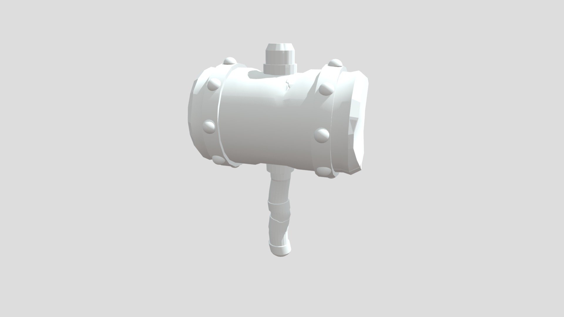 Comical Hammer - Download Free 3D model by Jay Thomas (@JayTommo ...