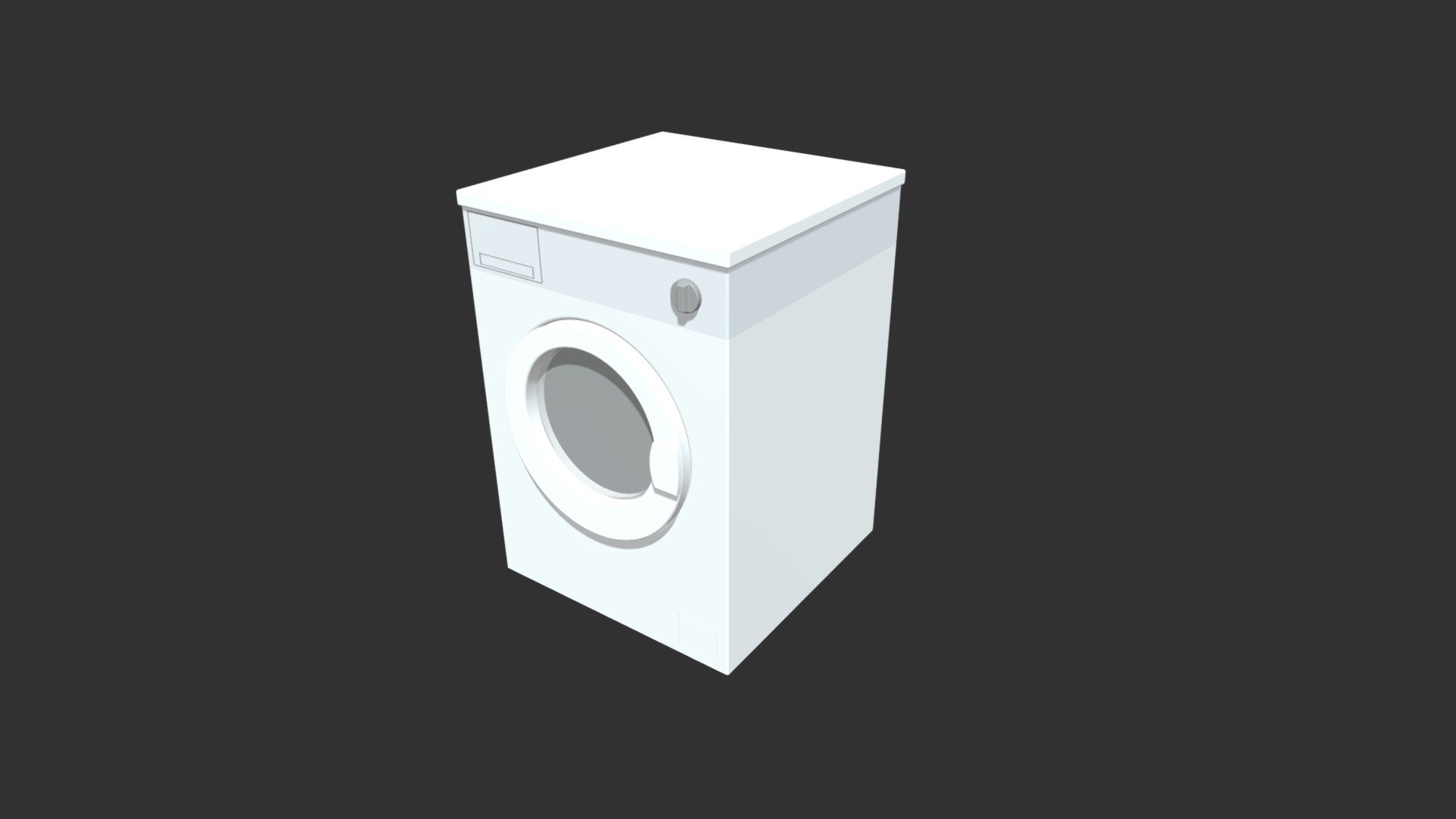 Washing machine - Download Free 3D model by 3DDomino [da4e03f] - Sketchfab