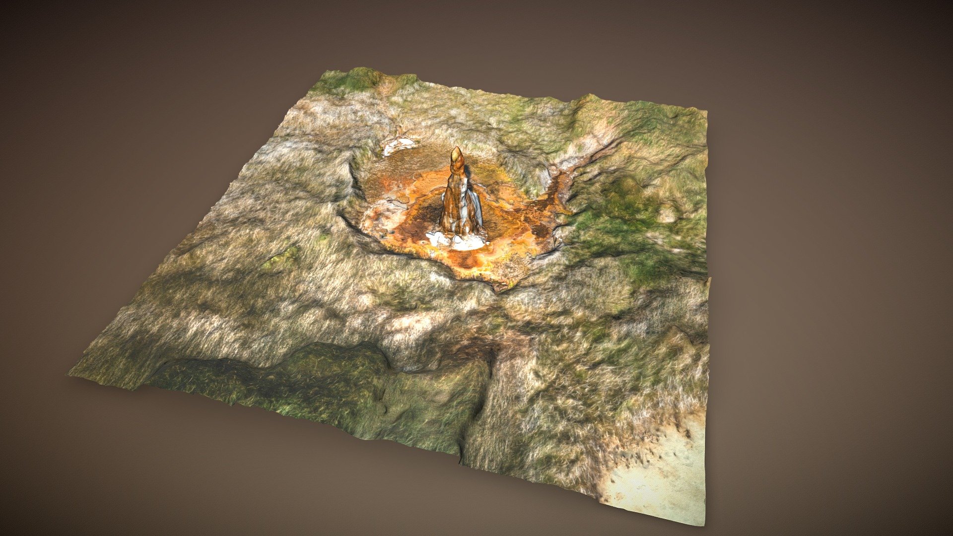 The Wizard Geyser - 3D model by gateway [da4f945] - Sketchfab