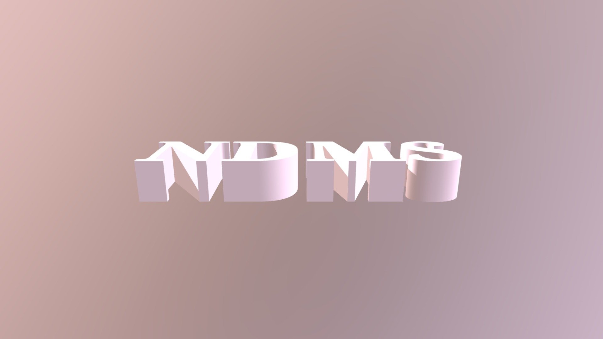 NDMS test - 3D model by aaksanova [da4fed5] - Sketchfab